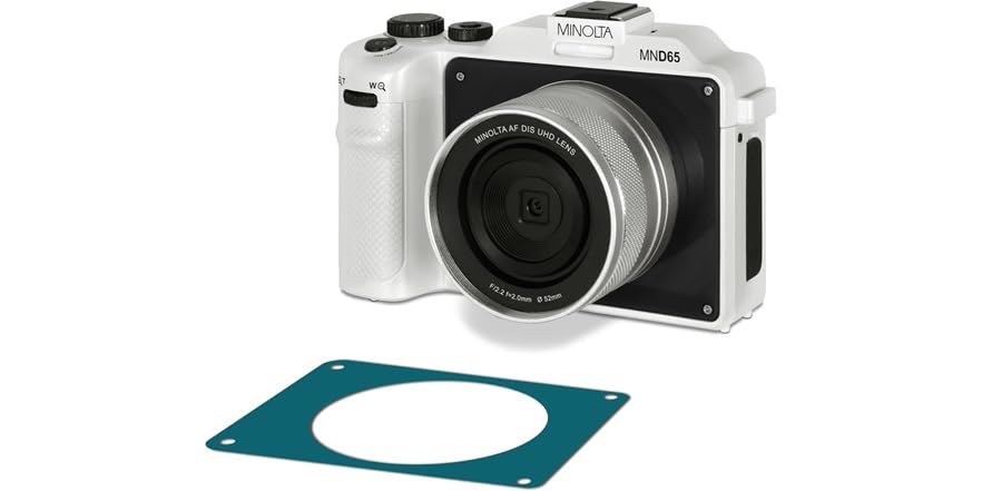(NEW) Minolta MND65 56 MP Autofocus / 4K60FPS Ultra HD Camera w/WiFi ...