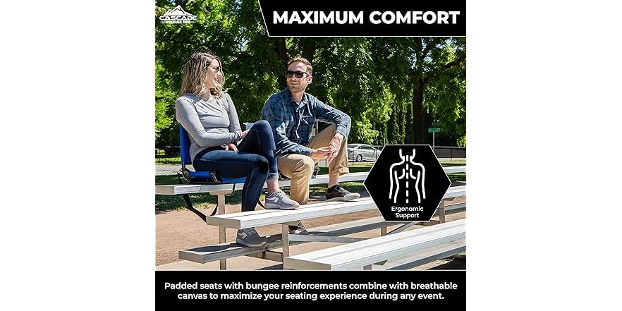 Cascade Mountain Tech Extra Wide Stadium Seat