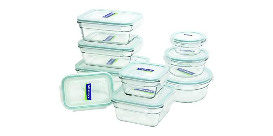 Glasslock 18-Piece Aşsõrted Containers