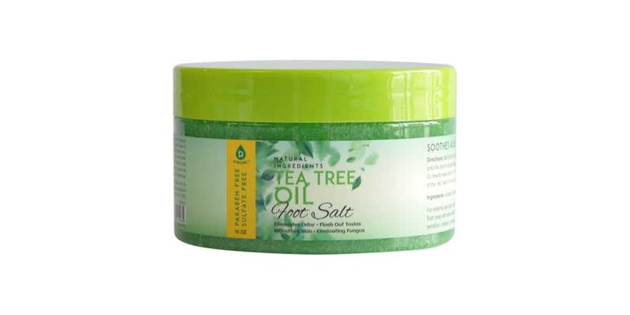 Pure Sonic Tea Tree Foot Salt 10oz