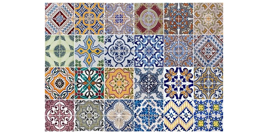 Azulejos Kitchen Panel