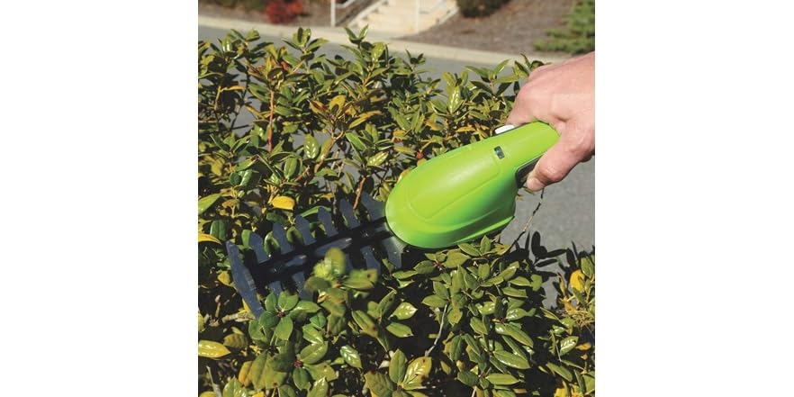Greenworks 7.2V Cordless 2-In-1 Shear Shrubber