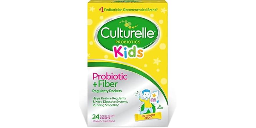 Culturelle Kids Probiotic & Fiber Supplement