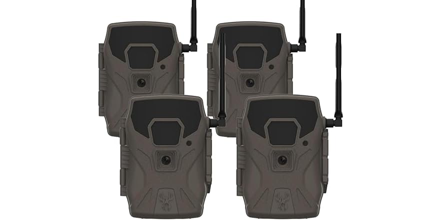 (4 PACK) Wildgame Innovations WGI Insite-V Cellular Trail Camera 32 MP ...