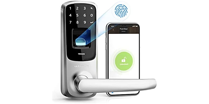 Ultraloq UL3 BT (2nd Gen) Smart Lever Lock
