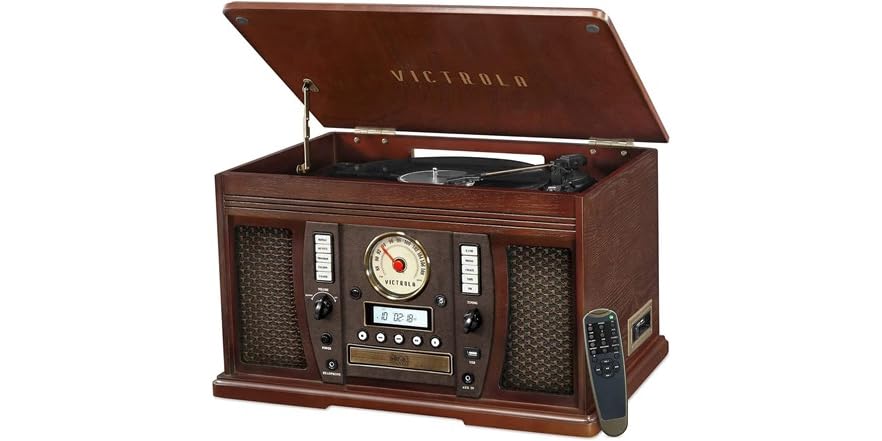 Victrola Aviator 8-in-1 Bluetooth Record Player