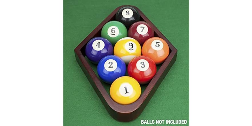 Triangle and Diamond Billiard Ball Racks
