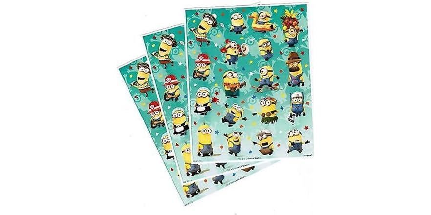 Despicable Me Minions Sticker Sheets