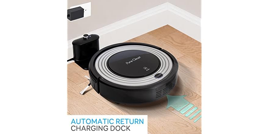 PURE CLEAN Wi-Fi Robot Vacuum Cleaner
