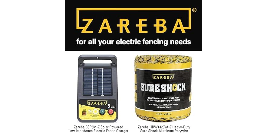Zareba A-48B 4-Foot Step-in Electric Fence Posts