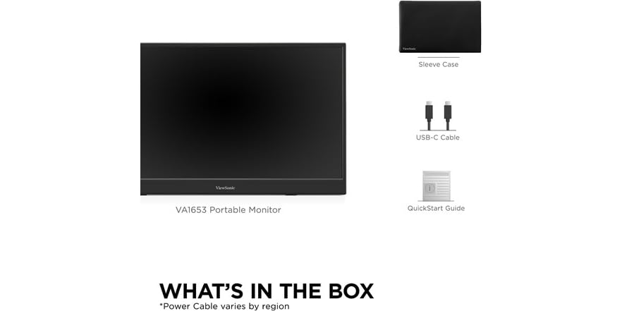 ViewSonic VA1653-S ViewSonic VA1653 IPS Portable Monitor