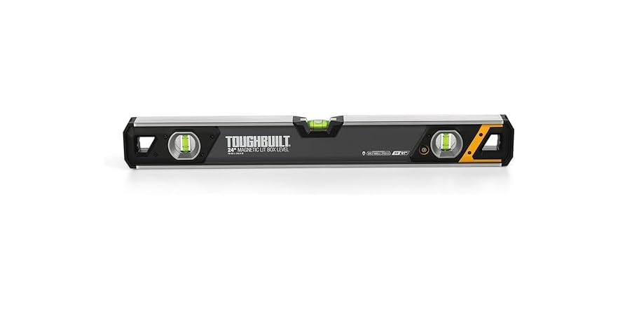 ToughBuilt TB-H2-L-24LH-M 24" Magnetic Lit Box Level