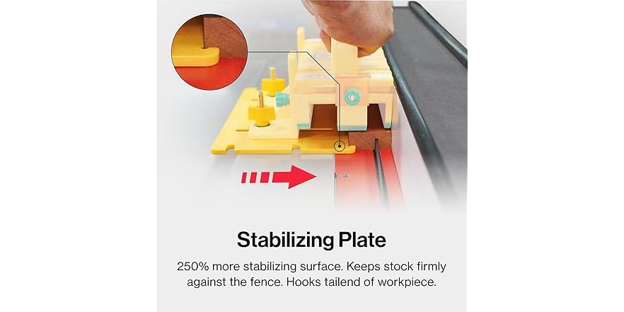 MICROJIG GRR-RIPPER MAX, Ultimate Precision Pushblock