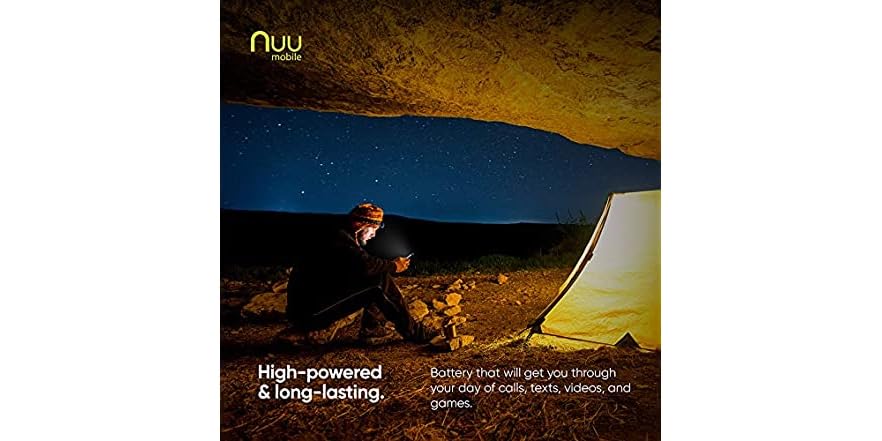 NUU Mobile R1 Unlocked Rugged Cell Phone