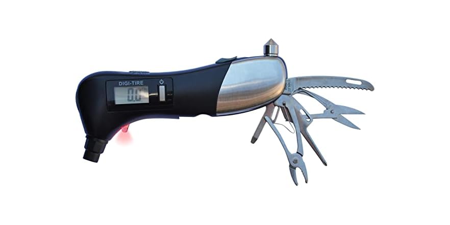 Swiss Ascent Car Gift Tool, 10-in-1 Multi Tool