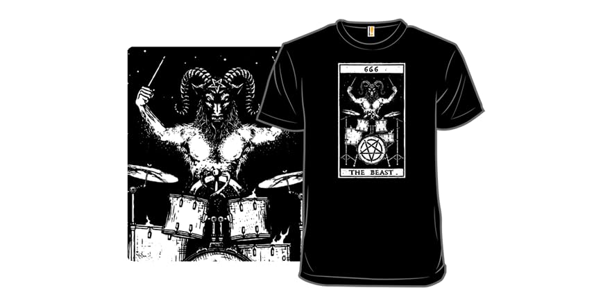 The Beast Tarot Card