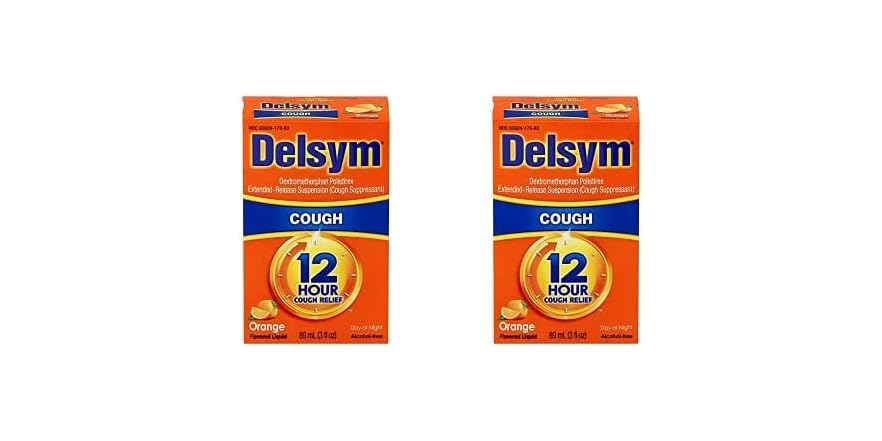 Delsym Adult 3 oz Orange Pack of 2