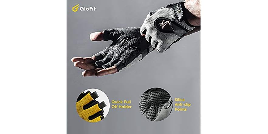 Glofit Workout Gloves for Weight Lifting