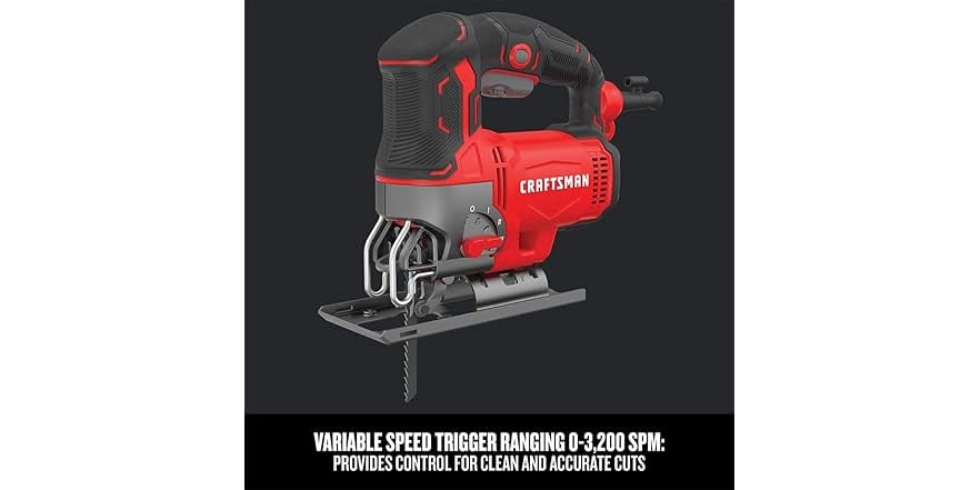 CRAFTSMAN Jig Saw, 6.0-Amp, Corded (CMES612)