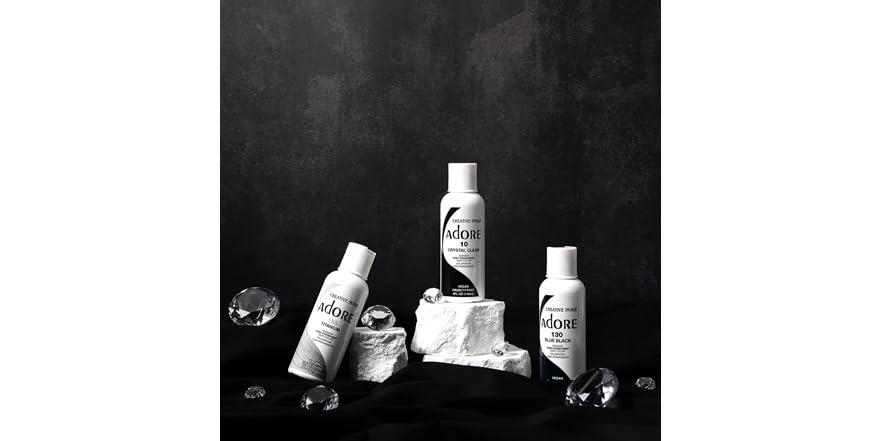 Adore Semi Permanent Hair Color - Vegan and Cruelty-Free Hair Dye - 4 ...