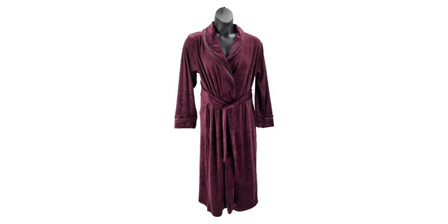 Carole Hochman Women's Velour Wrap Robe