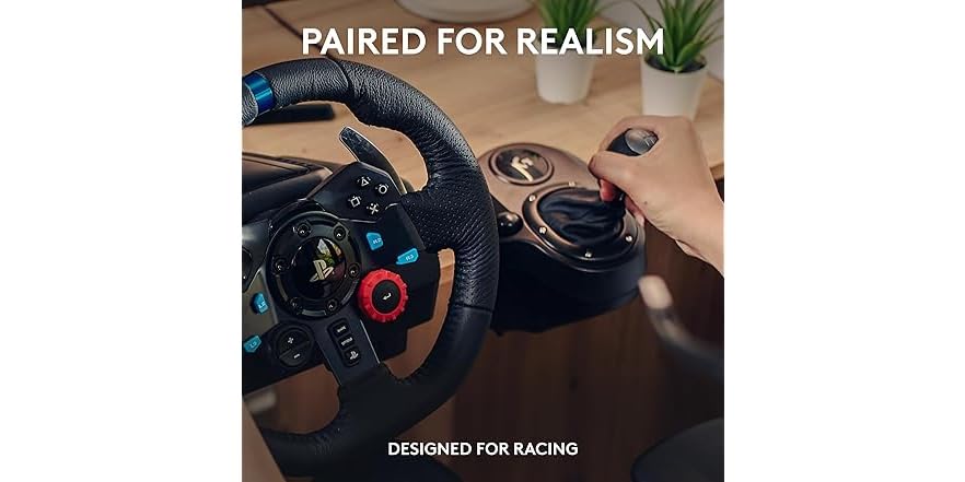 Logitech G29 Driving Force Racing Wheel and Pedals