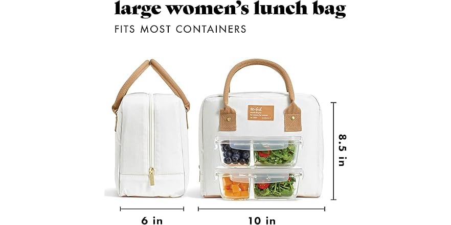 Fit & Fresh Insulated Lunch Bag