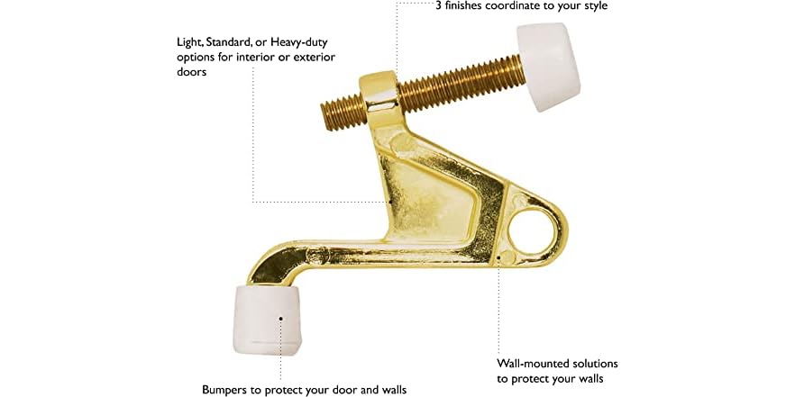 Design House Jumbo Hinge Pin Door Stop