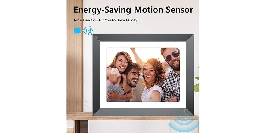 FULLJA Dual-WiFi Digital Photo Frame