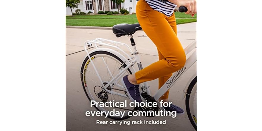 Schwinn Discover Hybrid Bike Unisex 21-Speed 16 Inch