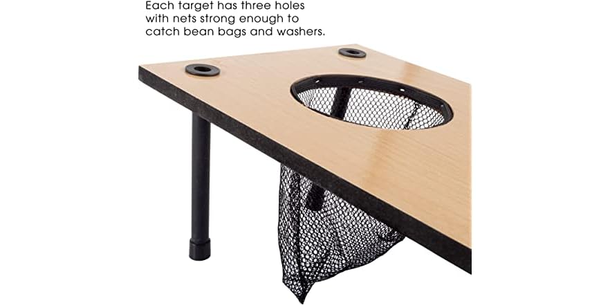 2-in-1 Washer Pitching and Beanbag Toss Game Set