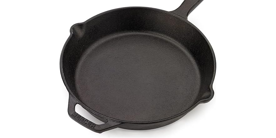 Mercer Culinary Pre-Seasoned Cast Iron Skillet 283845