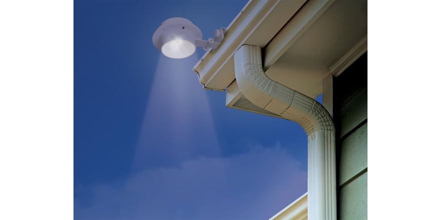 Triple Mount Solar Gutter Lights, 2 packs