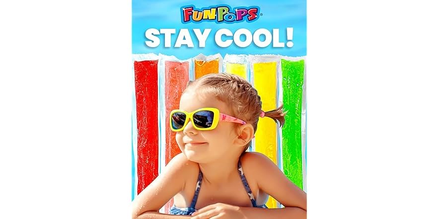 FunPops Frozen Ice Pop, Fruit 24ct