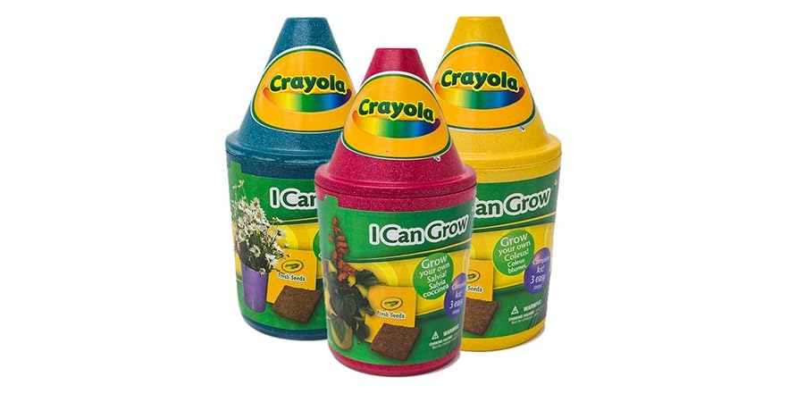 Crayola Crayon 3 Pack Planters