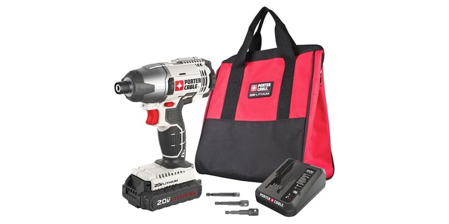 Porter-Cable Cordless Impact Driver Kit