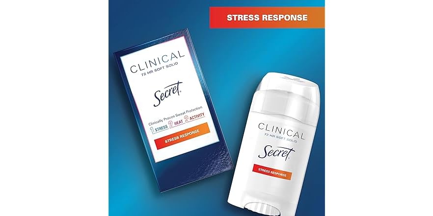 Secret Clinical Strength Stress Response