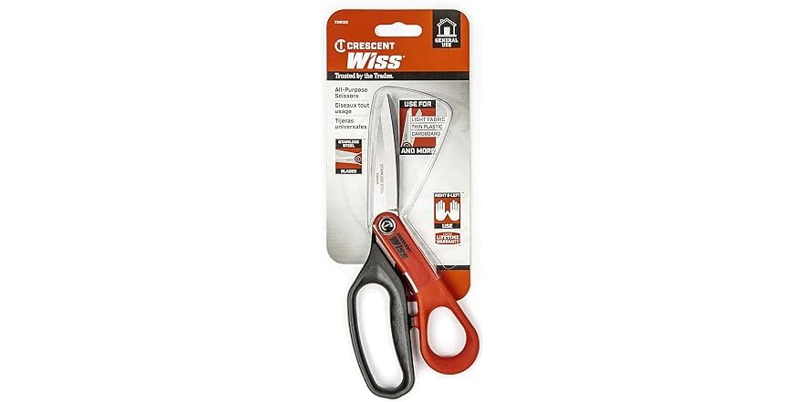 Wiss All Purpose Shears Stainless Steel