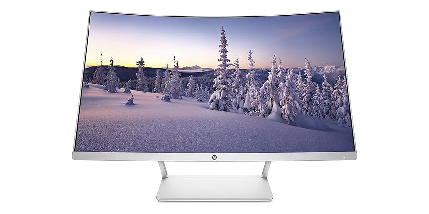 HP 27in Curved HP27SC1 LCD WLED Monitor (Open Box)
