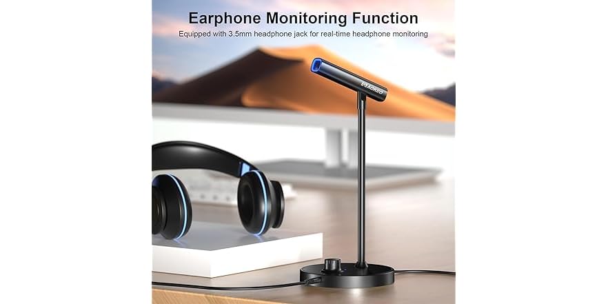 Aokeo USB Microphone for PC