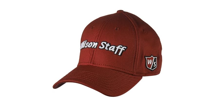 Wilson TOUR L/XL Hat - Red