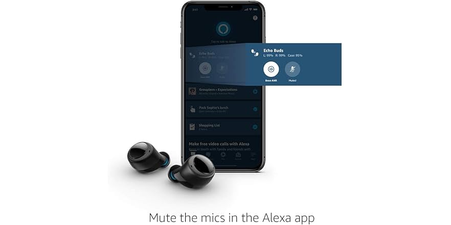 Echo Buds (1st Gen) – Wireless earbuds with immersive sound, active ...