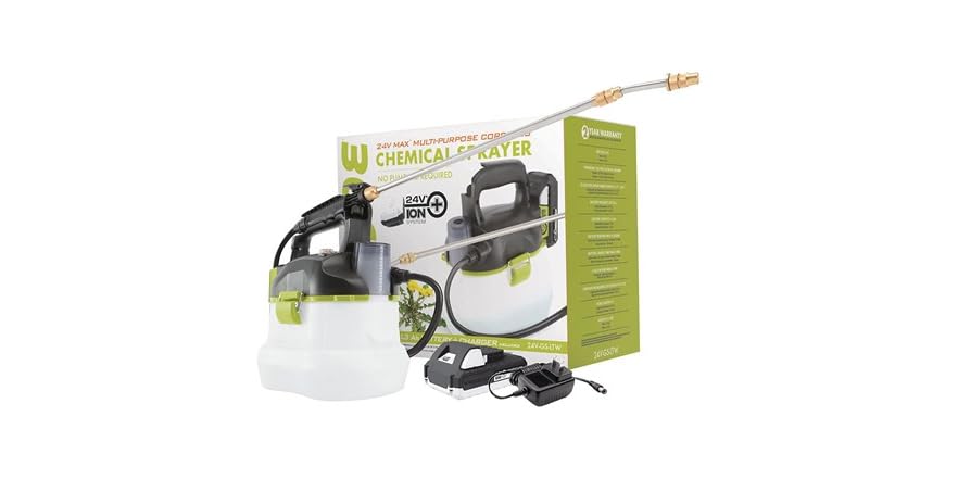 Sun Joe 24V Multi-Purpose Chemical Sprayer
