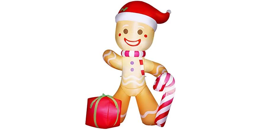8-ft. Gingerbread Man Inflatable