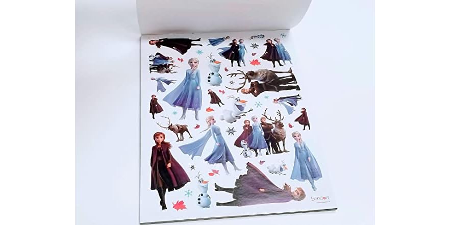Frozen 2 Coloring Book and Sticker