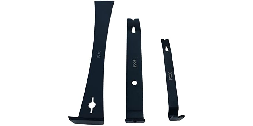 EXXO 7429 3pc Pry Bar Scraper Set