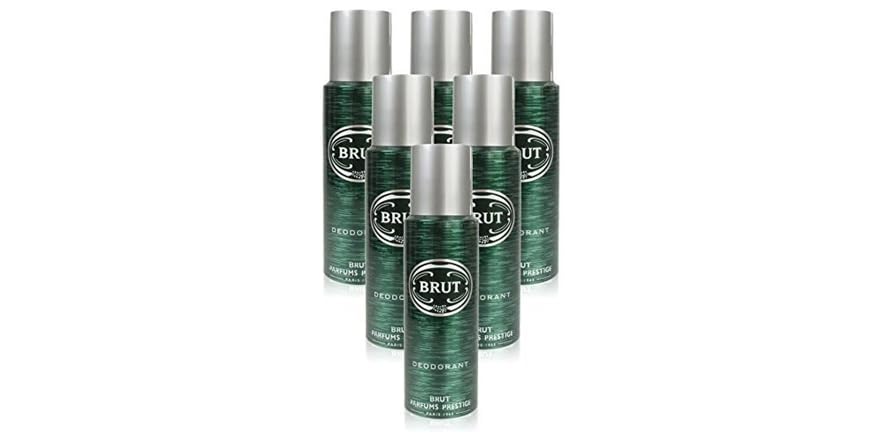 (6 Pack) Brut Original Deodorant Mens Body Spray 200ml
