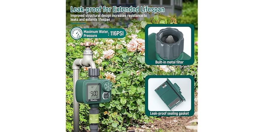 Vimlinc Programmable Sprinkler Timer