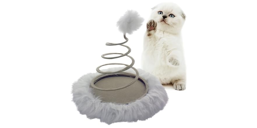 iPets Furry Spring Cat Toy