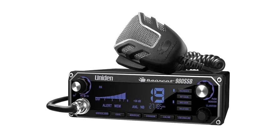 (NEW) Uniden BEARCAT 980 40-Channel SSB CB Radio